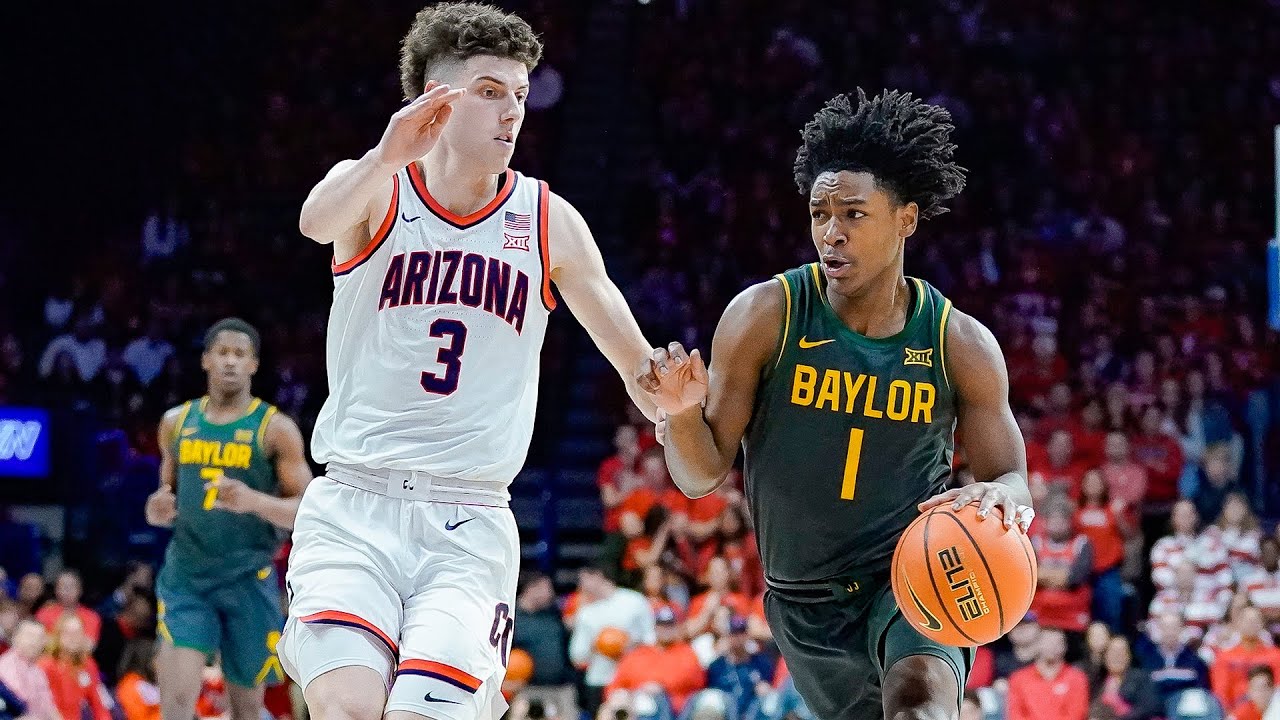 Baylor Basketball (M): Robert Wright III Highlights at Arizona ...