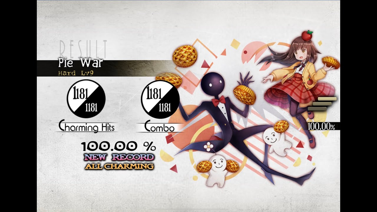 Deemo Pie War(Hard) 100% AC - YouTube