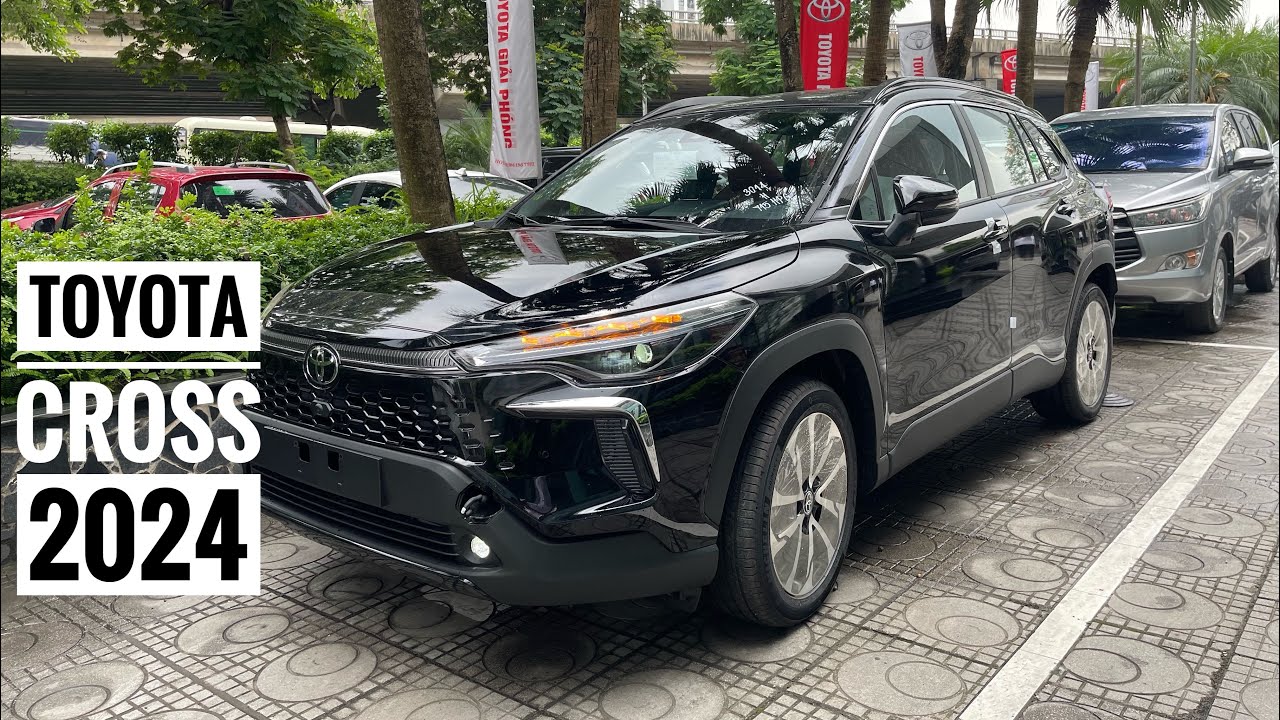 Rivew chi tiết Toyota Cross 2024 màu đen. Giá chỉ hơn 800 triệu - YouTube