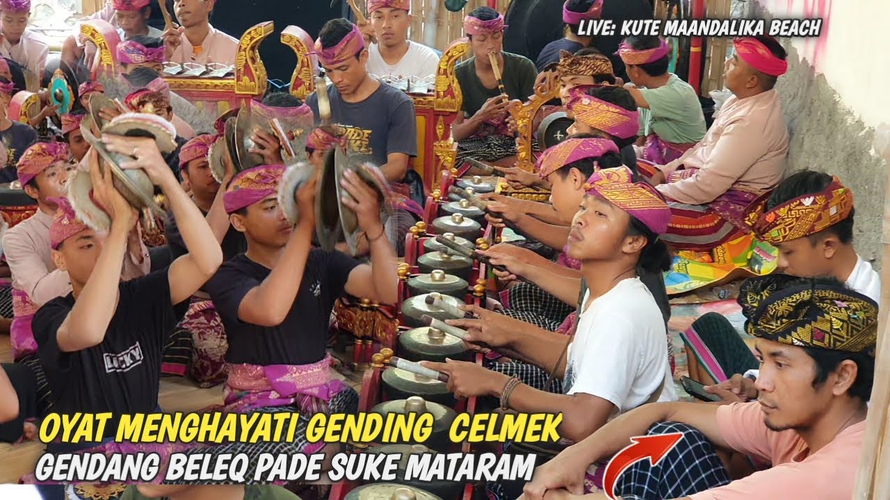 TABUH GENDING CELMEK DEPAN GB BGS'SENIOR GENDANG BELEK PADE SUKE KARANG ...