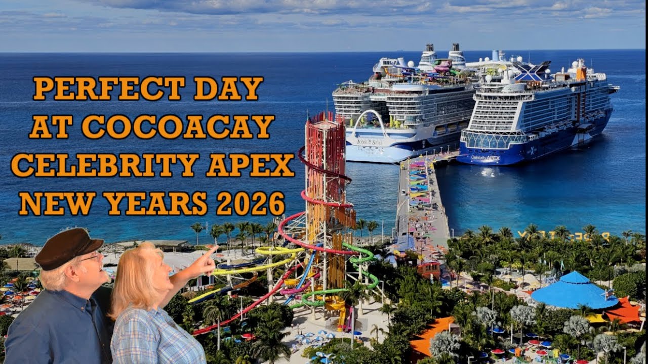 CocoaCay on the Celebrity Apex New Years 2026 Cruise - YouTube