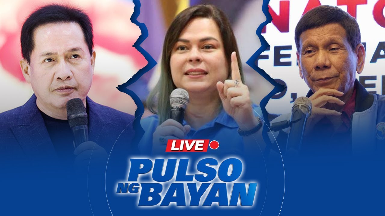 LIVE: Pulso ng Bayan with Admar Vilando at Franco Baranda | March 10 ...