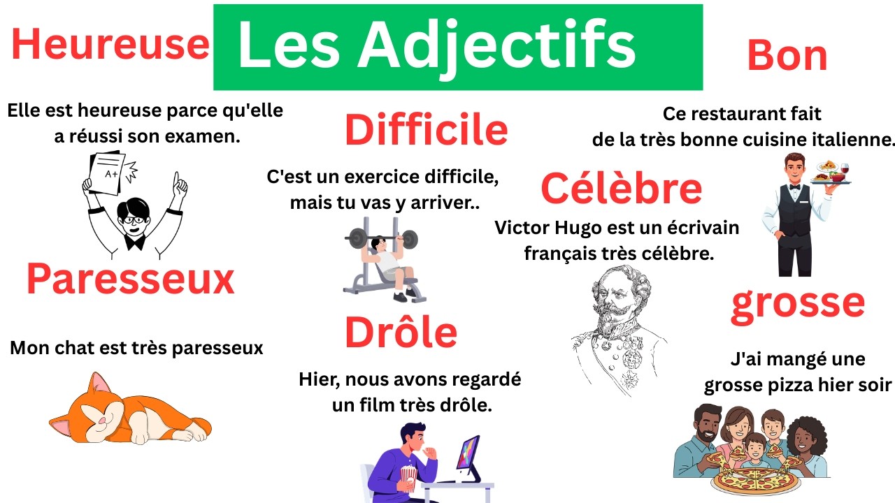 French Adjective Challenge: Can You Describe This Picture? - YouTube