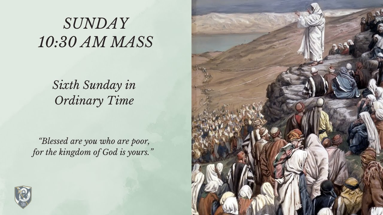 Sunday, February 16 - 10:30AM Sunday Mass - SJB Longmont - YouTube