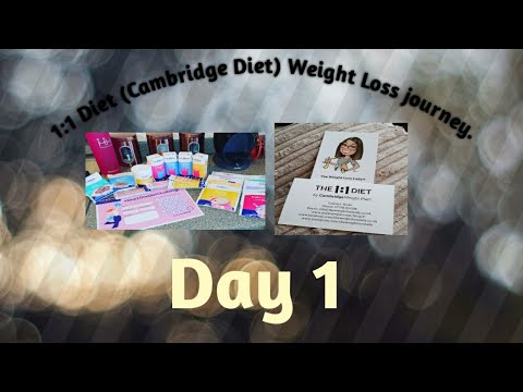 One2One Diet by Cambridge Weight Plan. Day 1 vlog.. - YouTube