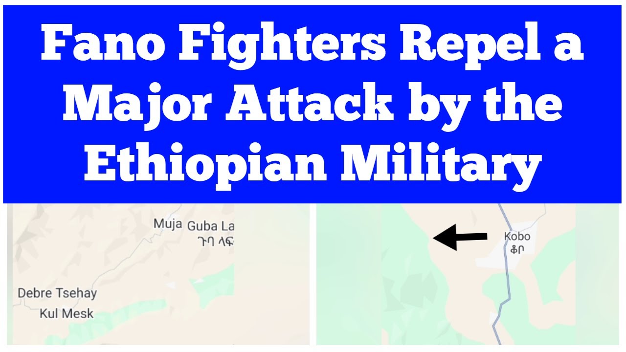 Fano Fighters Repel a Major Attack by the Ethiopian Military - YouTube