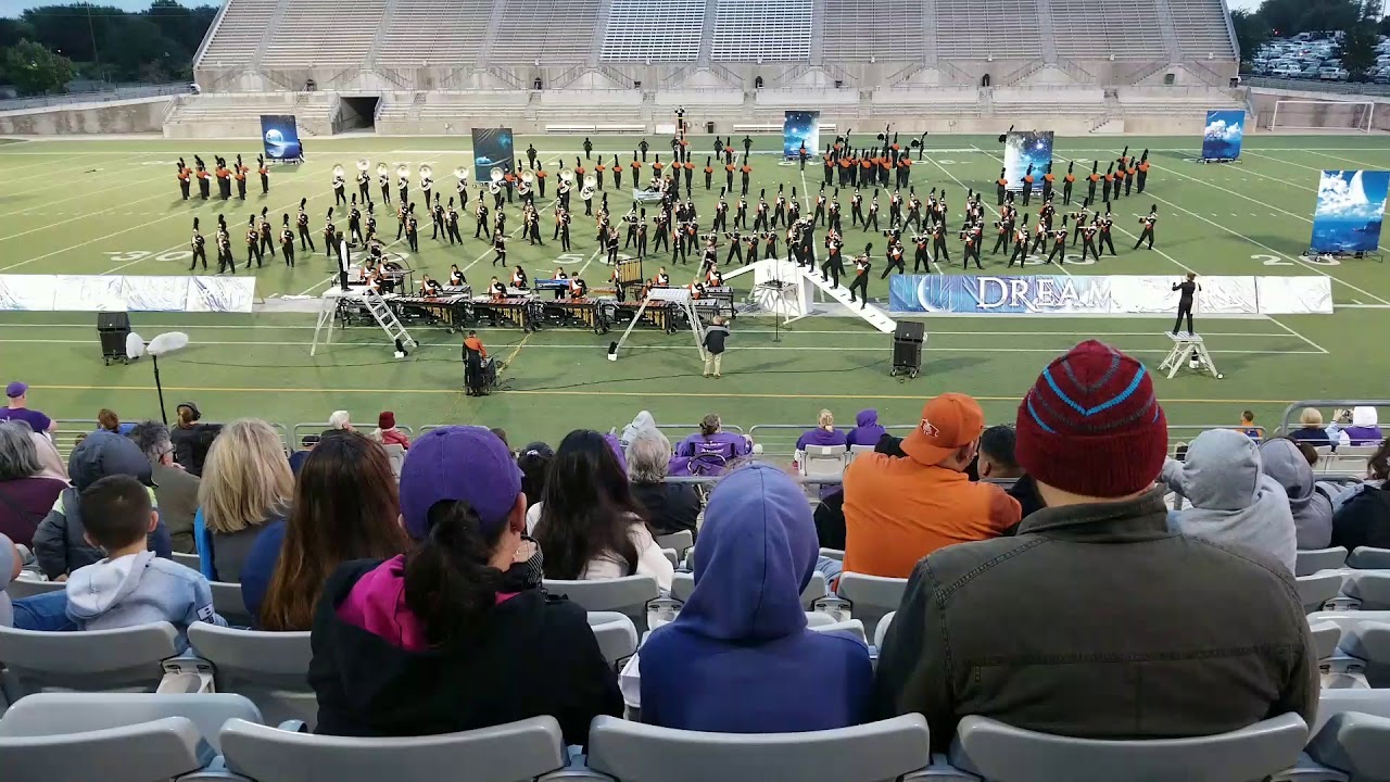 Hutto High School band in competition - YouTube