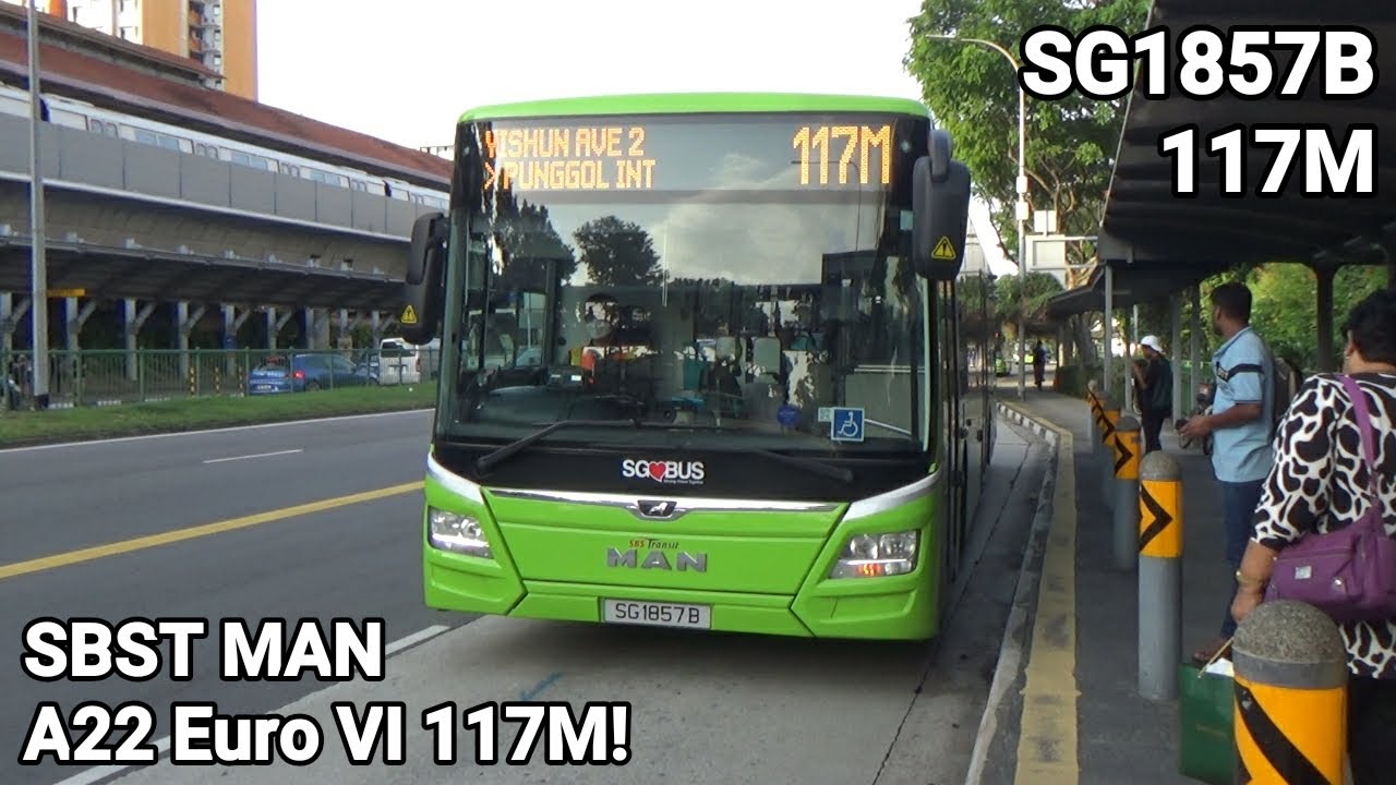 [SG1857B | NL323F A22] SBS Transit Supplementary 117M Ride - YouTube