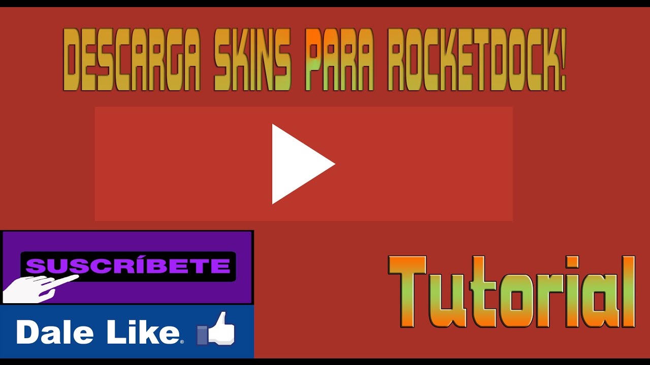 TUTORIAL| Descarga Skins Para RocketDock - YouTube