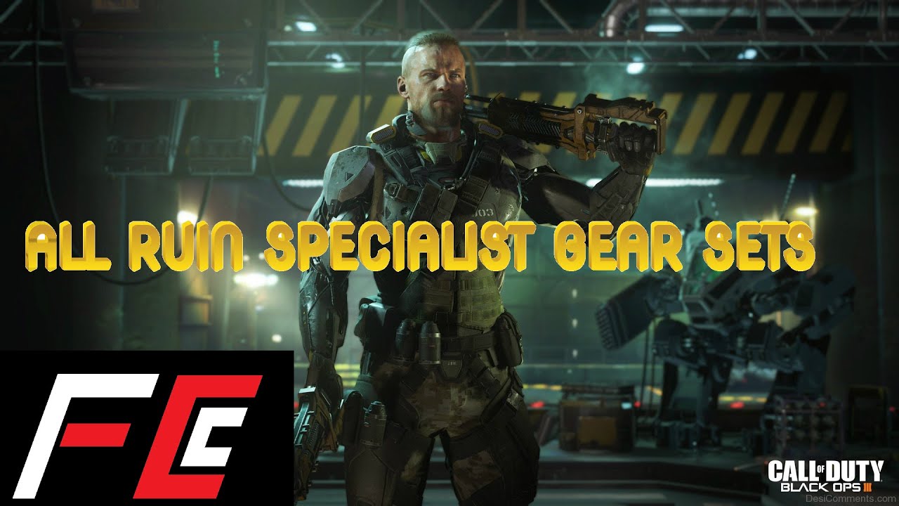 ALL RUIN SPECIALIST GEAR SETS - YouTube