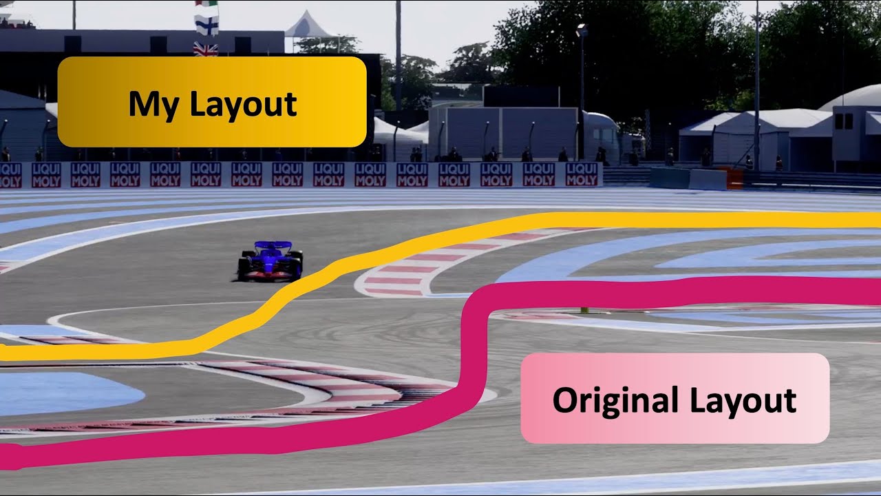 Trying to create the funkiest layout of Paul Ricard - 4K - YouTube