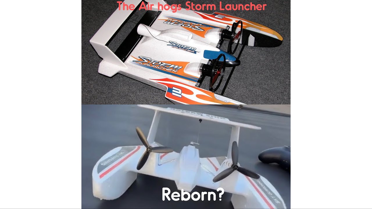 Air Hogs Storm Launcher reborn?-DEERC Z62/KFRC-603 amphibious aircraft ...