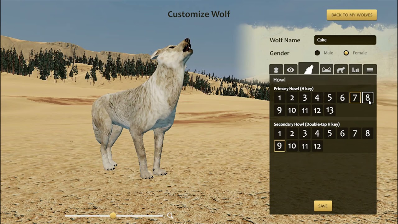 WolfQuest 3 Customization Tutorial - YouTube