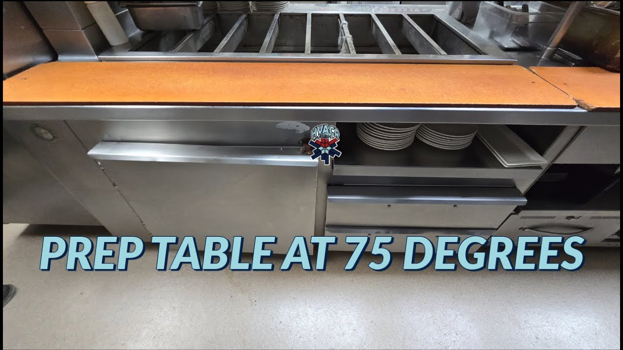 PREP TABLE AT 75 DEGREES - YouTube