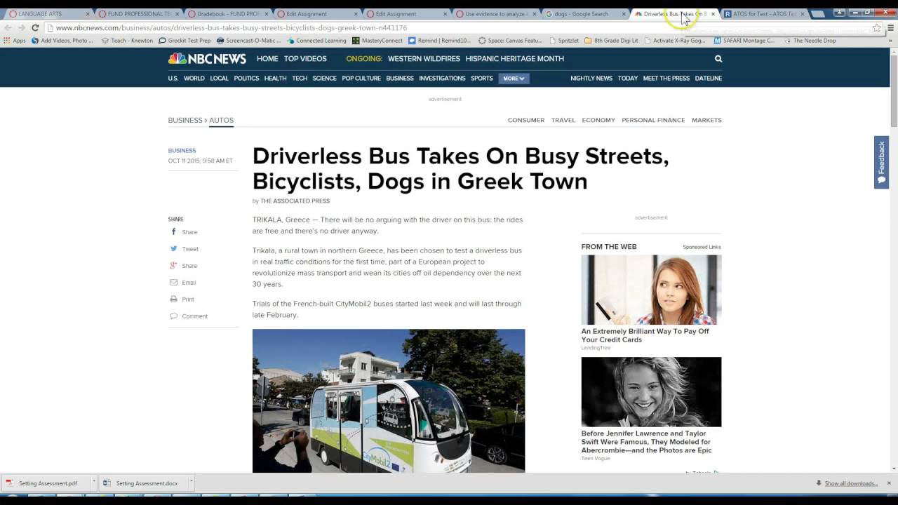 Using ATOS Text Complexity Analyzer - YouTube
