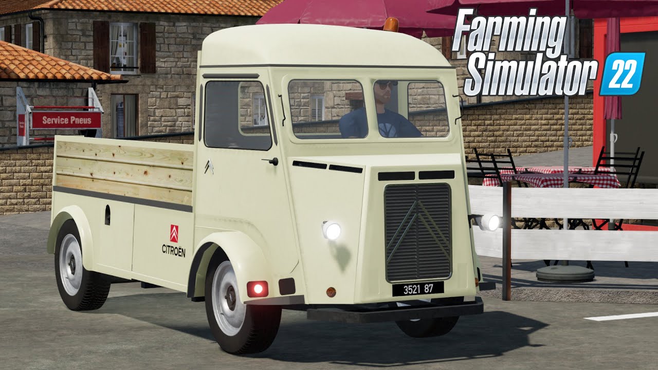 FS22 - Citroën H Mini Van - NEW CAR MOD for Farming Simulator 2022 ...