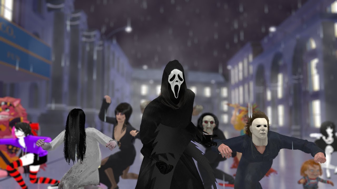 MMD Horror - Thriller - YouTube