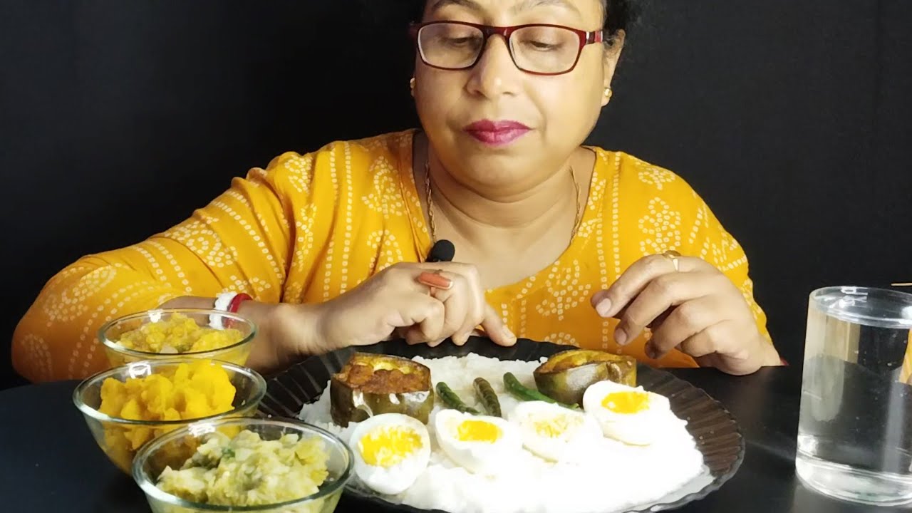 FenaBhat😋Musurdal-Mistikumro-SimAlu Seddho, Begun Vaja🤤Dim Seddho| Big ...