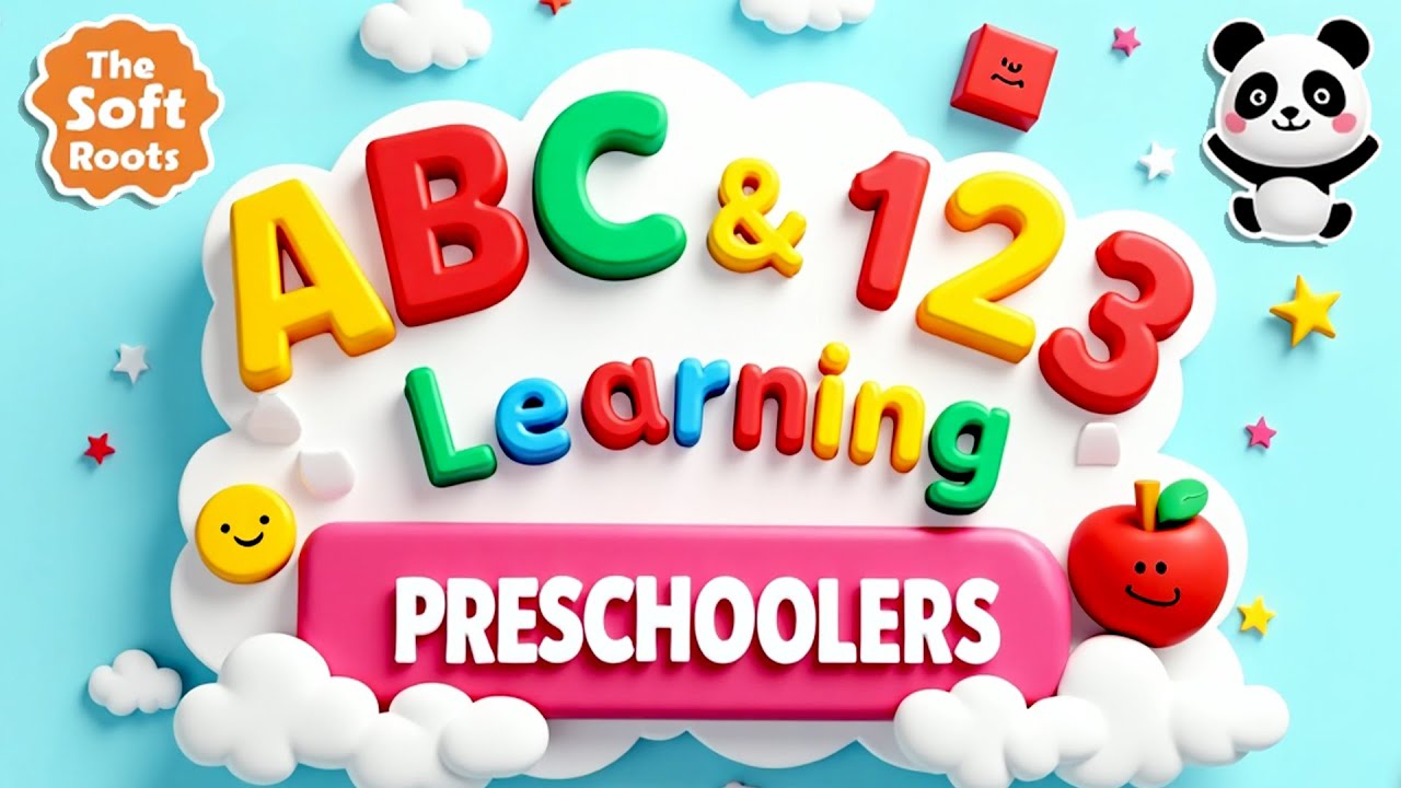 The Best Way to learn ABC, 123, Colors & Shapes | Learning activities ...