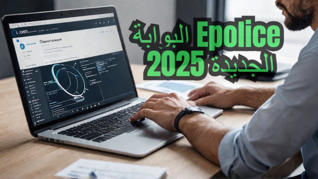 بوابة Epolice التابعة للمديرية العامة للامن الوطني 2025 - YouTube