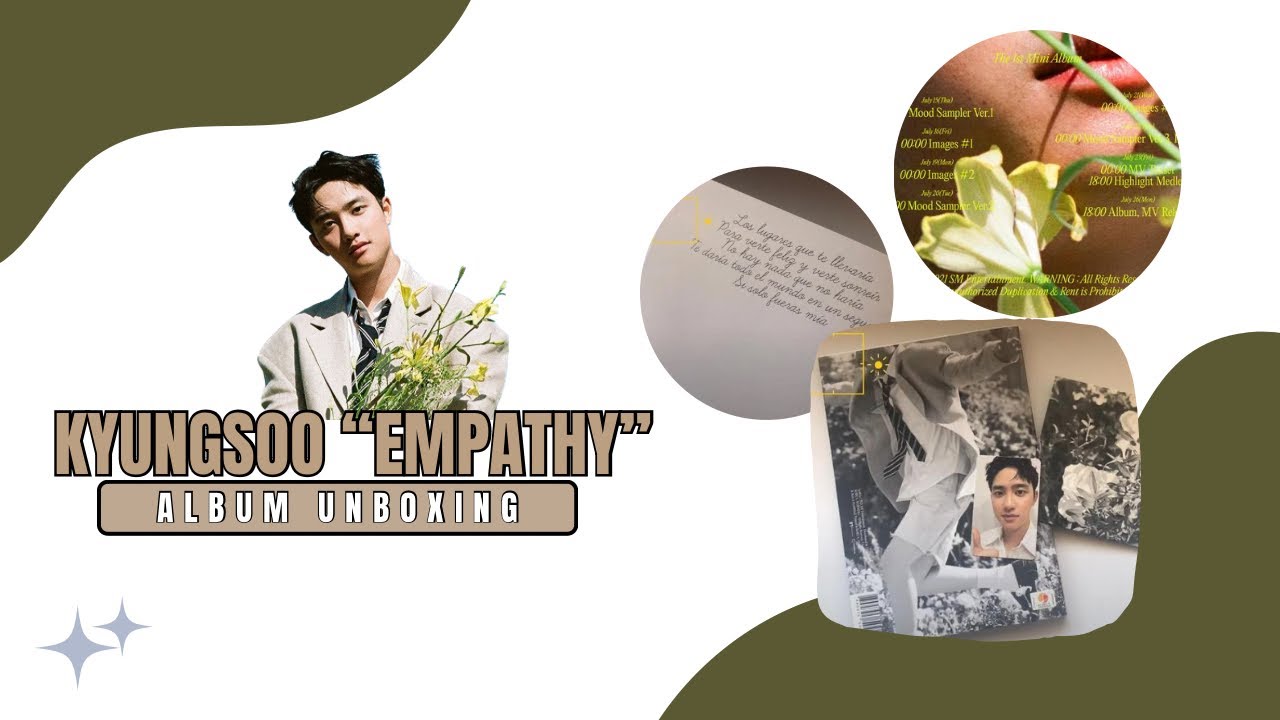 EXO Kyungsoo D.O. Solo Album Unboxing - YouTube