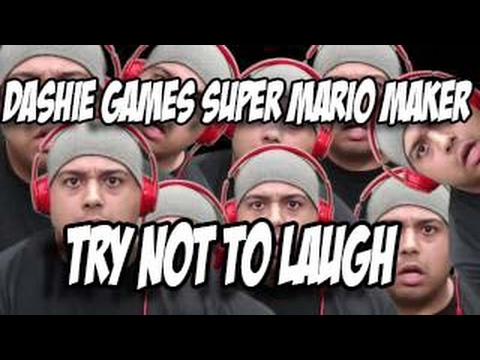 Try Not To Laugh Or Grin Impossible Dashie Games - Super Mario Maker