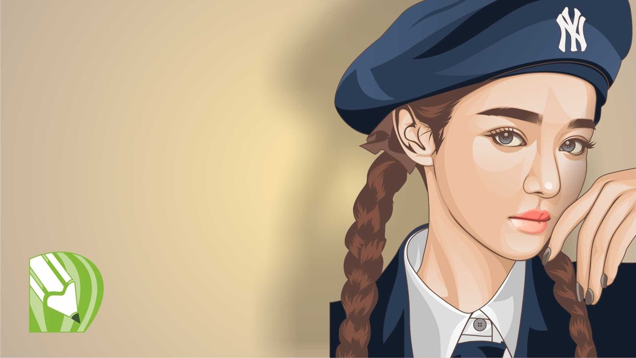 CorelDRAW Tutorial - How to Create a Vector Cartoon - YouTube