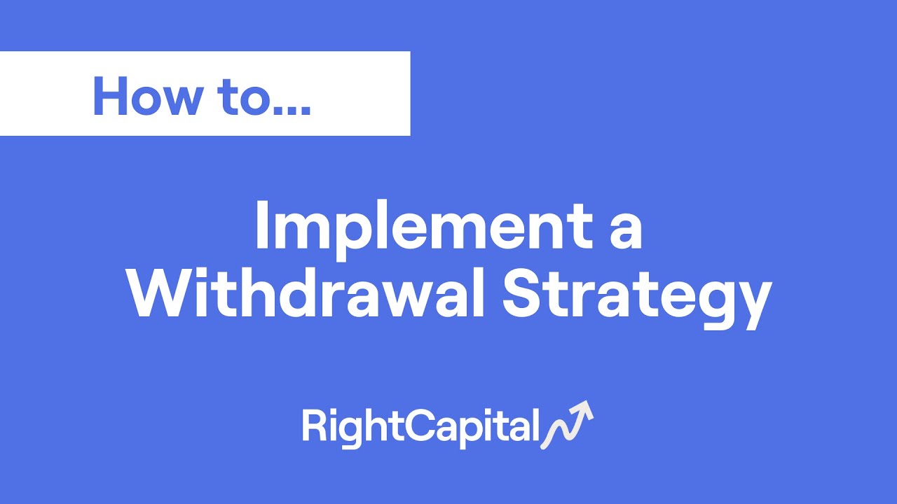 How To Implement a Withdrawal Strategy - YouTube