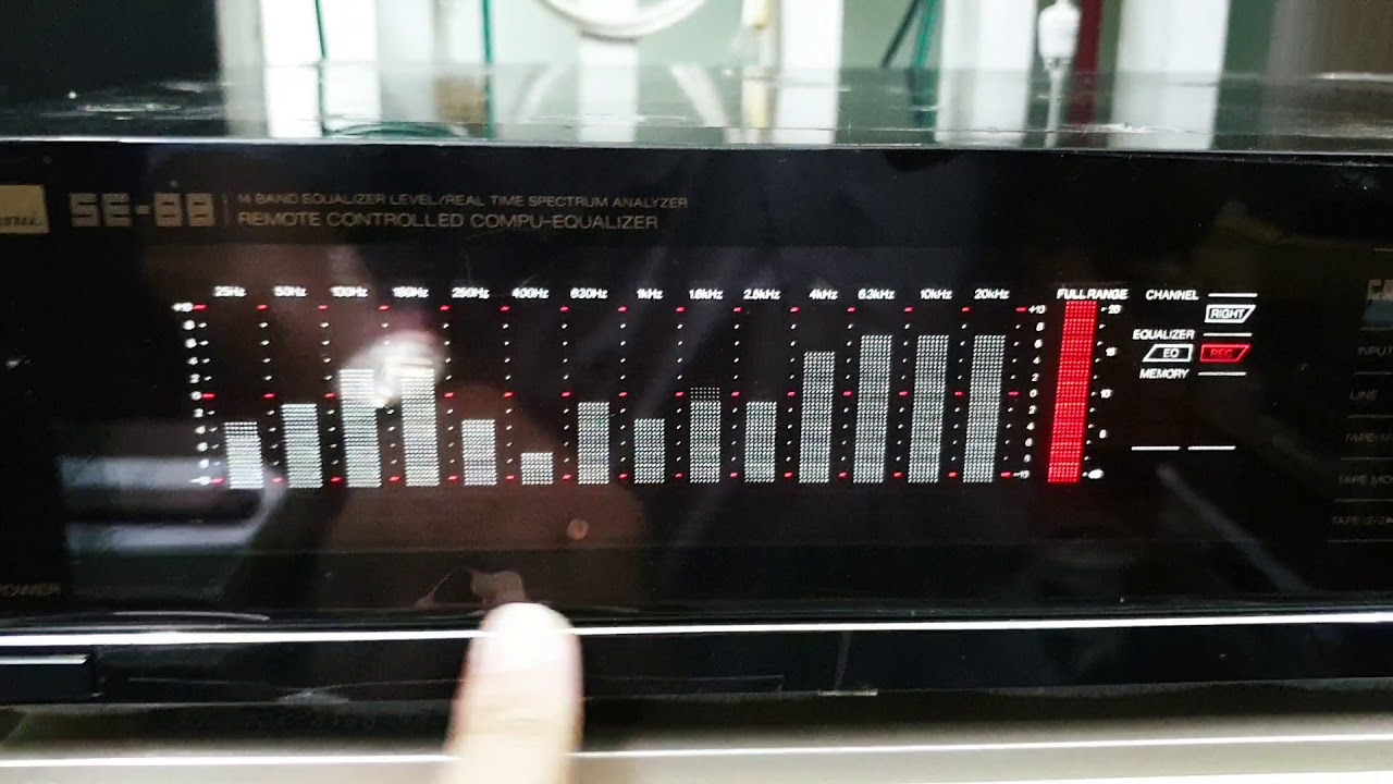 EQ Sansui SE88, MD Sony JA333ES (0907406222) - YouTube