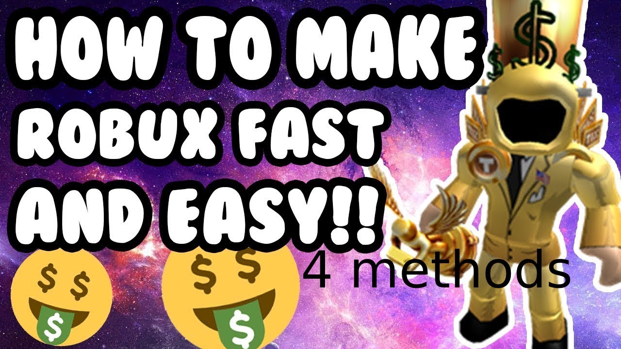 4 simple methods to earn allot of robux💰 - YouTube