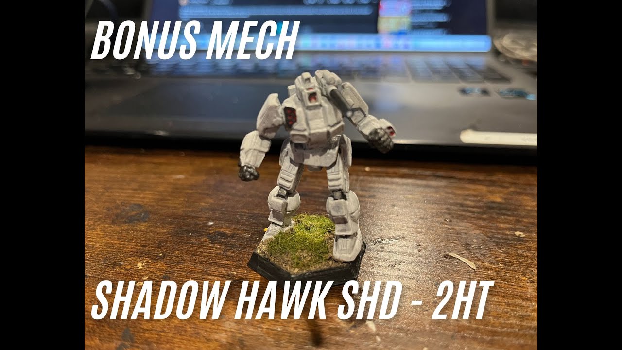 Alpha Strike - Battletech Shadow Hawk SHD - 2HT - YouTube