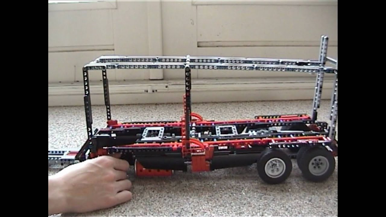 LEGO Technic Car-Transporter - YouTube