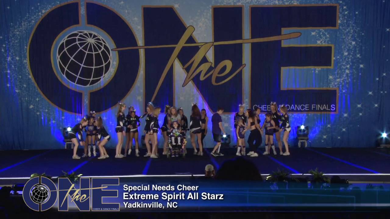 Extreme Spirit All Starz Special Needs Cheer 2016 THE ONE FINALS - YouTube