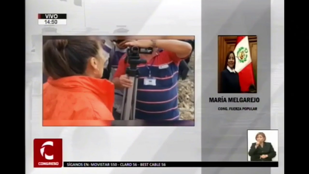 ENTREVISTA CANAL DEL CONGRESO - María Melgarejo - YouTube