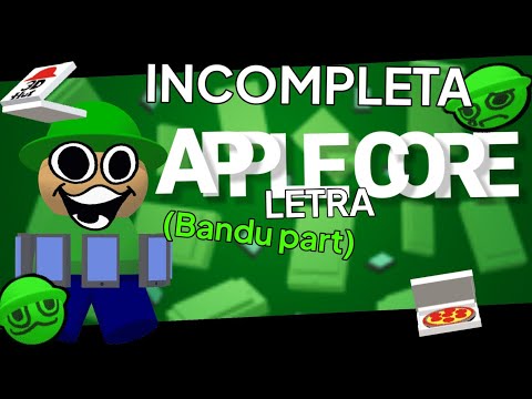 Applecore|Bandu part|INCOMPLETA|Fnf dave and Bambi golden apple|Letra ...