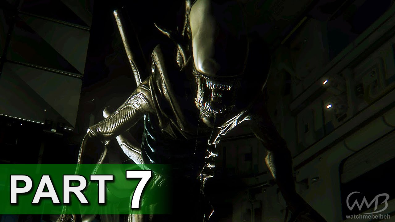 Alien: Isolation - Walkthrough Part 7 (Mission 6 - Outbreak) [Hard ...