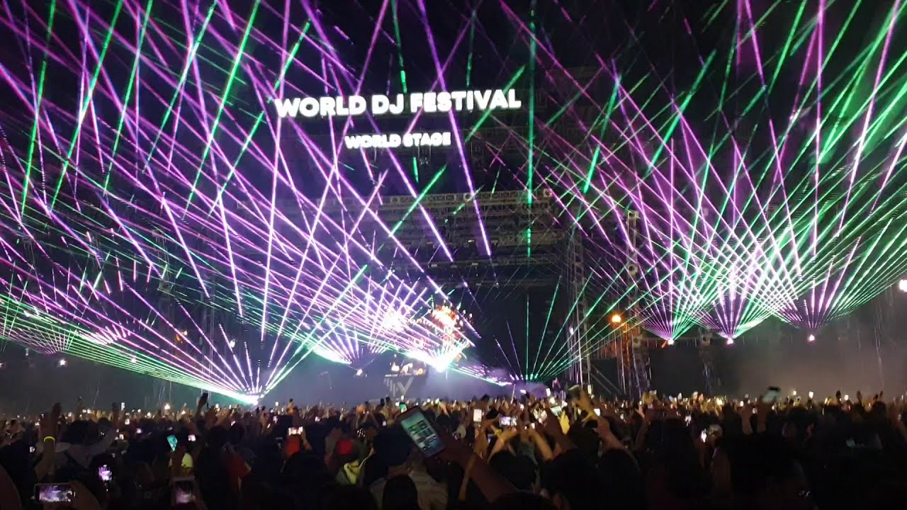 World DJ Festival 2019 Wildstylez-Earth Meets Water(Fix You Acapella ...