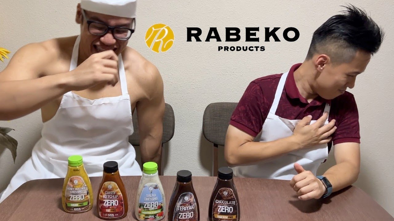 TWO MEN UNBOXING SAUCES | RABEKO Low Calorie Products - YouTube