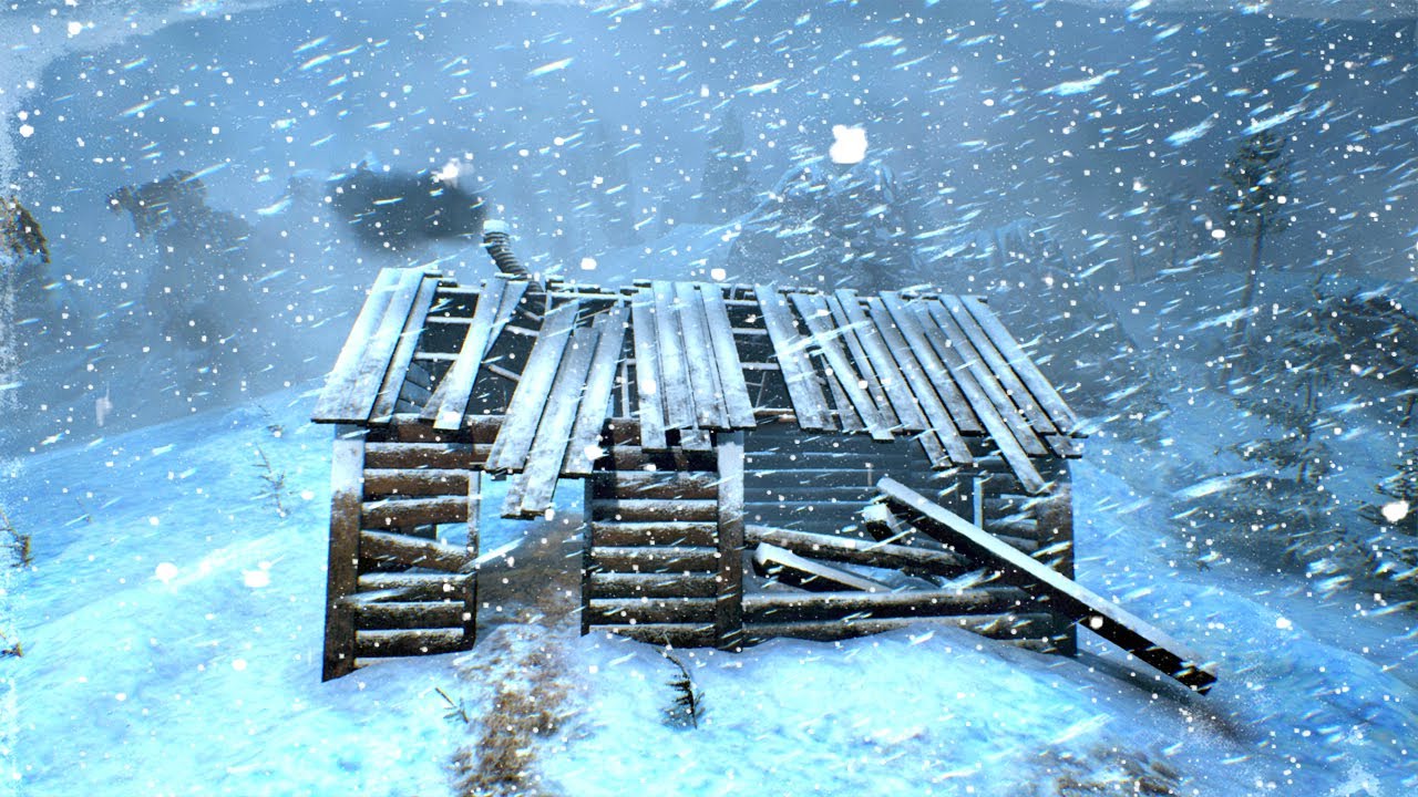 BRUTAL ARCTIC WINTER with EXTREME COLD and snowstorms for sleeping ...