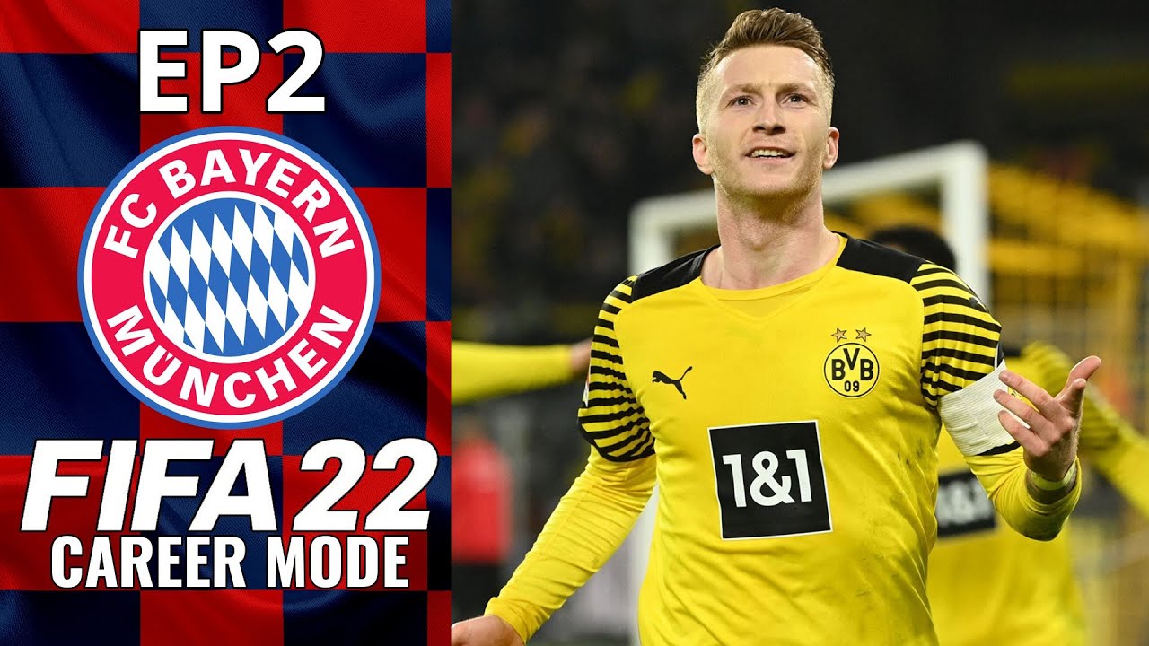 DRAMATIC THRILLER AGAINST DORTMUND! | FIFA 22 | Bayern Munchen Career ...