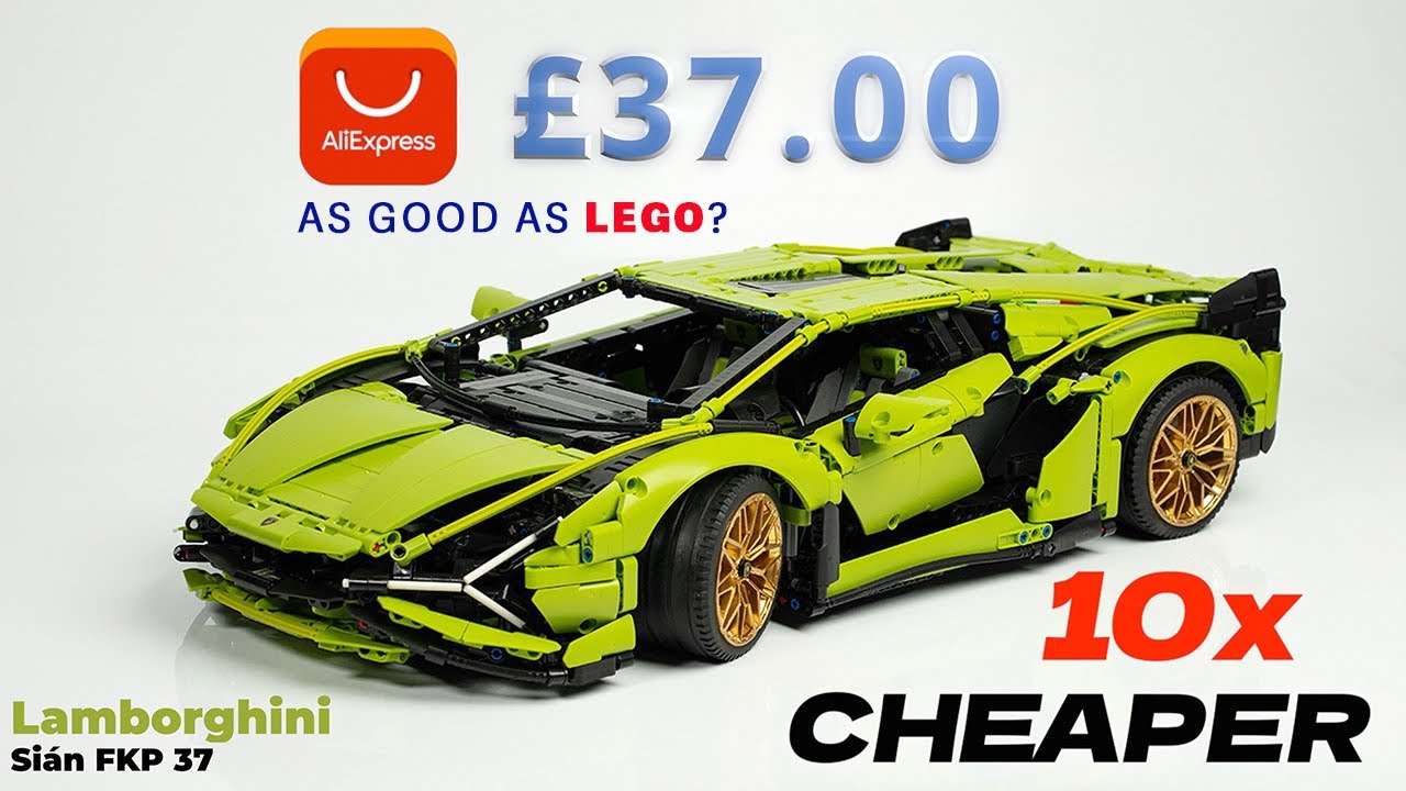 Is Lego Technic from AliExpress worth it? 42083 Lamborghini Sian 42115 ...