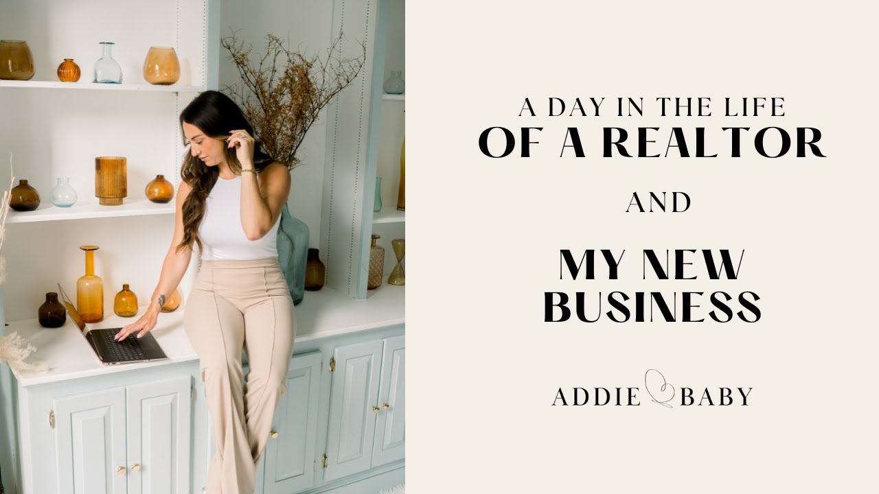 Day in the life of a realtor & my new business - YouTube