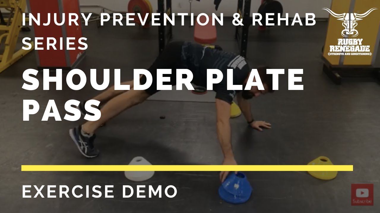 Rugby Renegade | Shoulder Plate Pass - Exercise Demo - YouTube