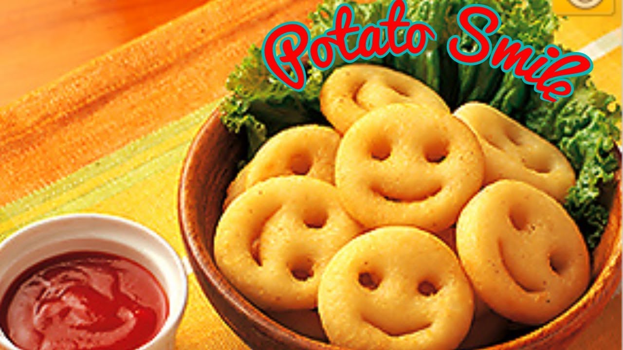 Potato Smile || আলুর নাস্তা || How to make potato smile || potato ...