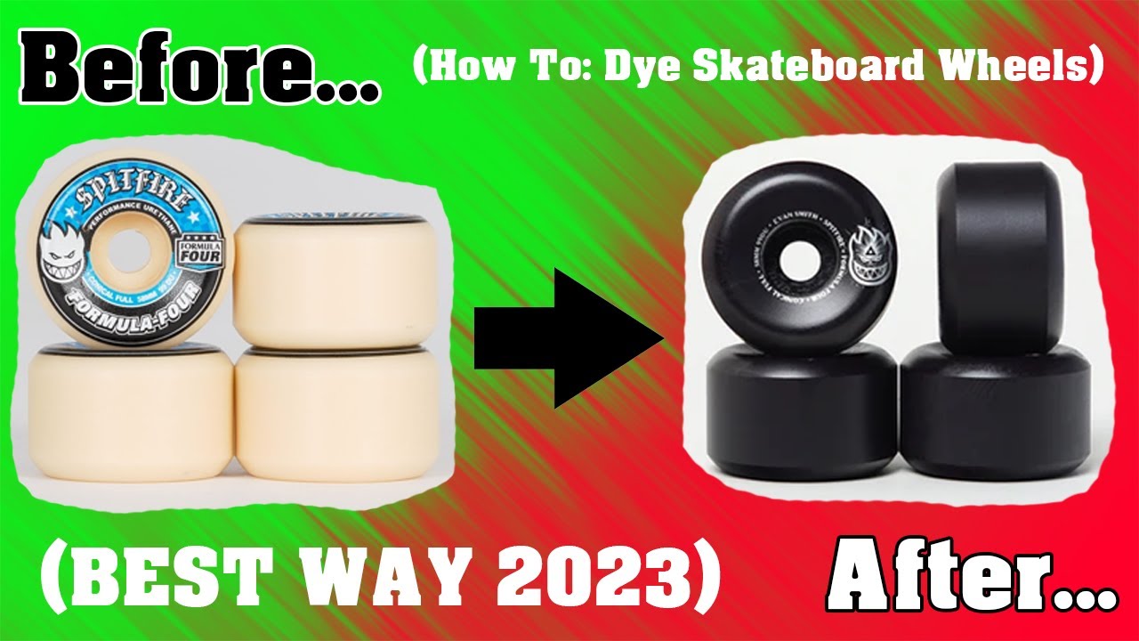 HOW TO DYE SKATEBOARDING WHEELS (BEST WAY 2023) - YouTube