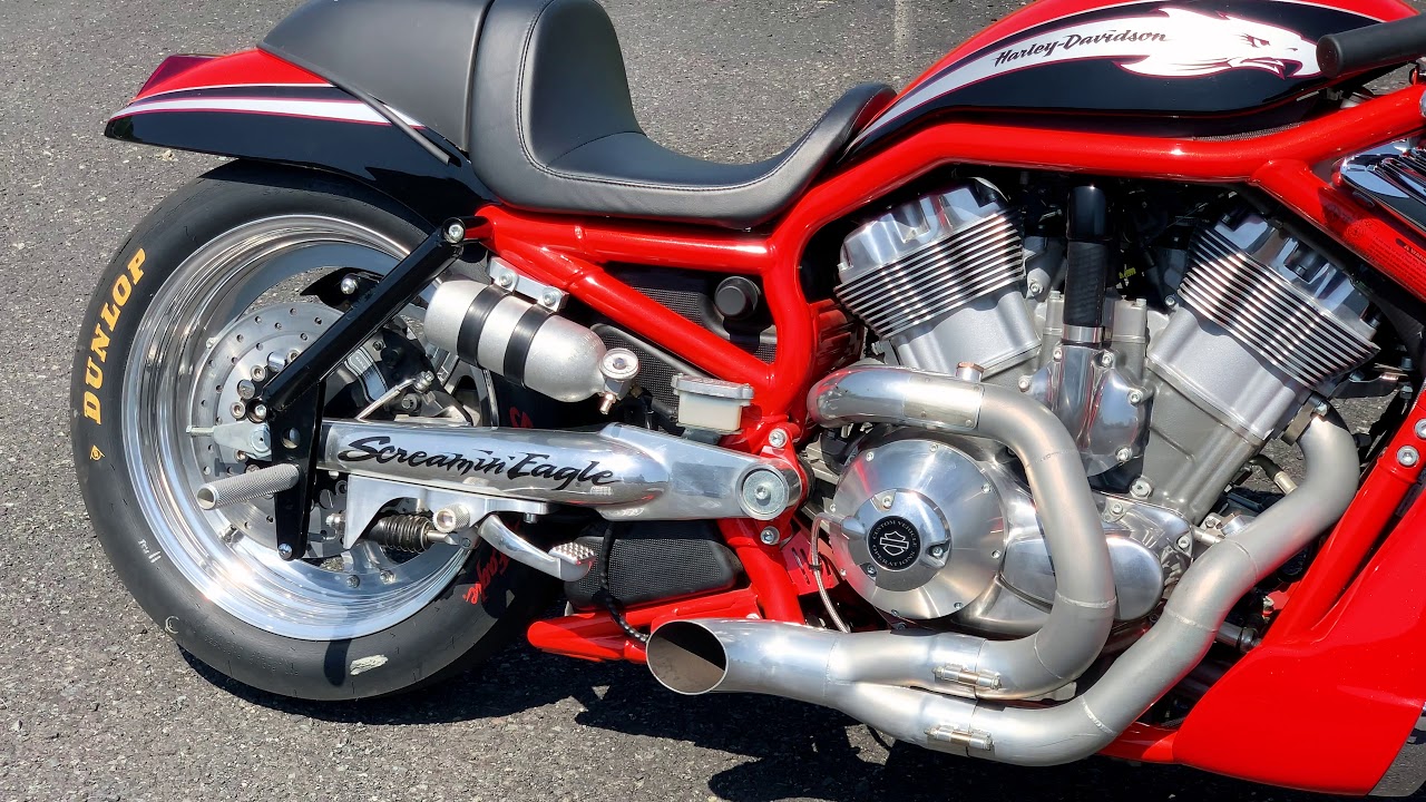 2006 Harley-Davidson V-Rod VROD Destroyer VRXSE Drag Race Racing Strip ...