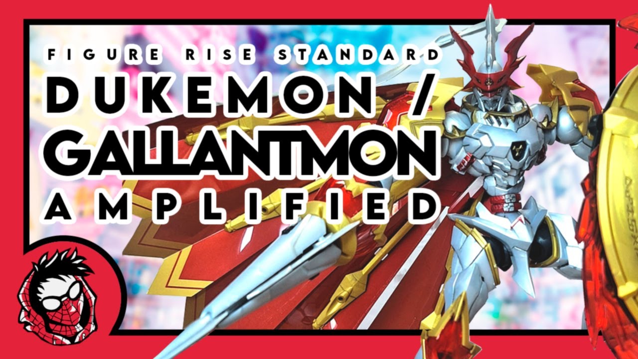 Figure Rise Standard Amplified Dukemon / Gallantmon | Digimon Tamers ...