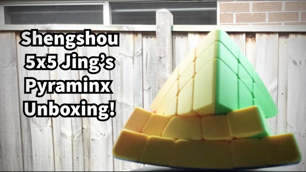 Shengshou 5x5 Jing’s Pyraminx Unboxing! | Phoenix TV - YouTube