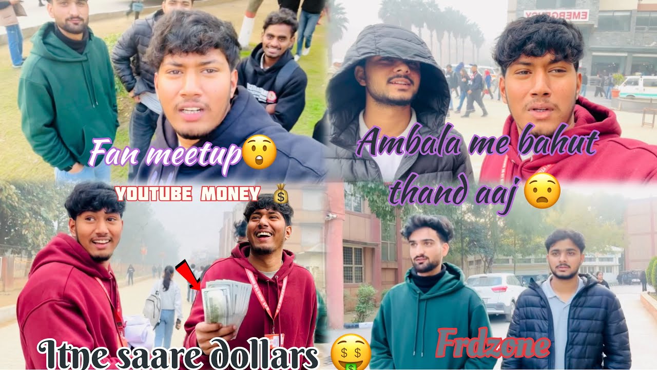 Nothing feels good in Ambala today |YouTube earning|MMDU| ⁠ ⁠@sayed ...