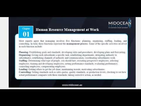 Master of Human Resource Management - Human Resource Management ...